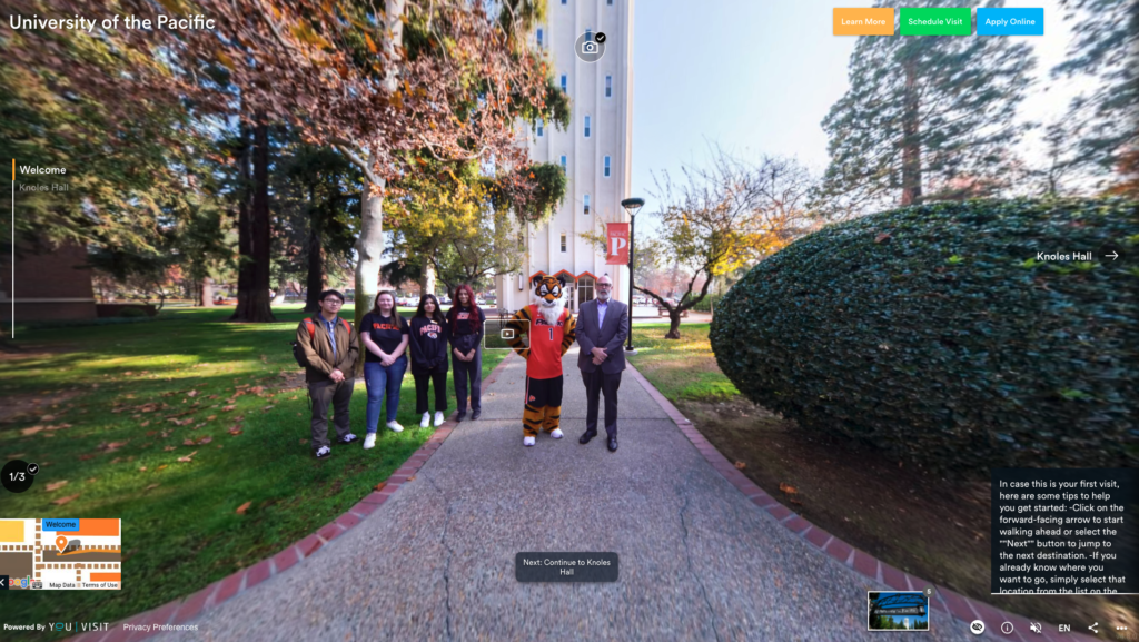 Experience Pacific virtually with our immersive, 360-degree campus tour ...