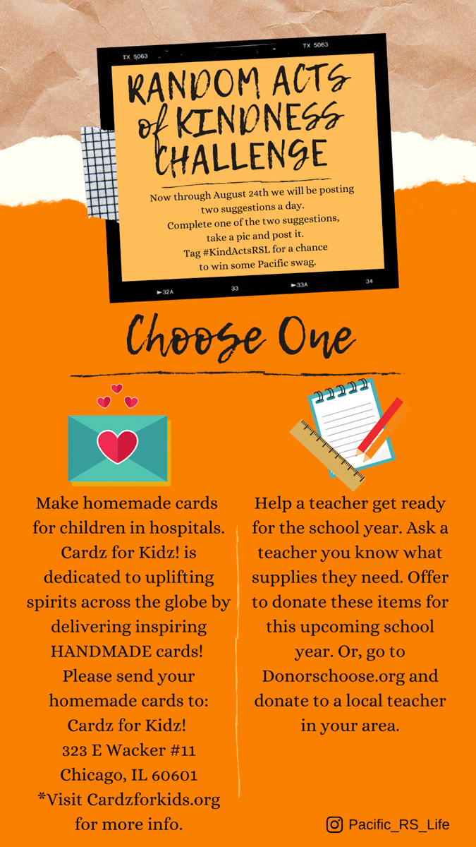 Kindness challenge inspires goodwill by and for Pacificans | University ...