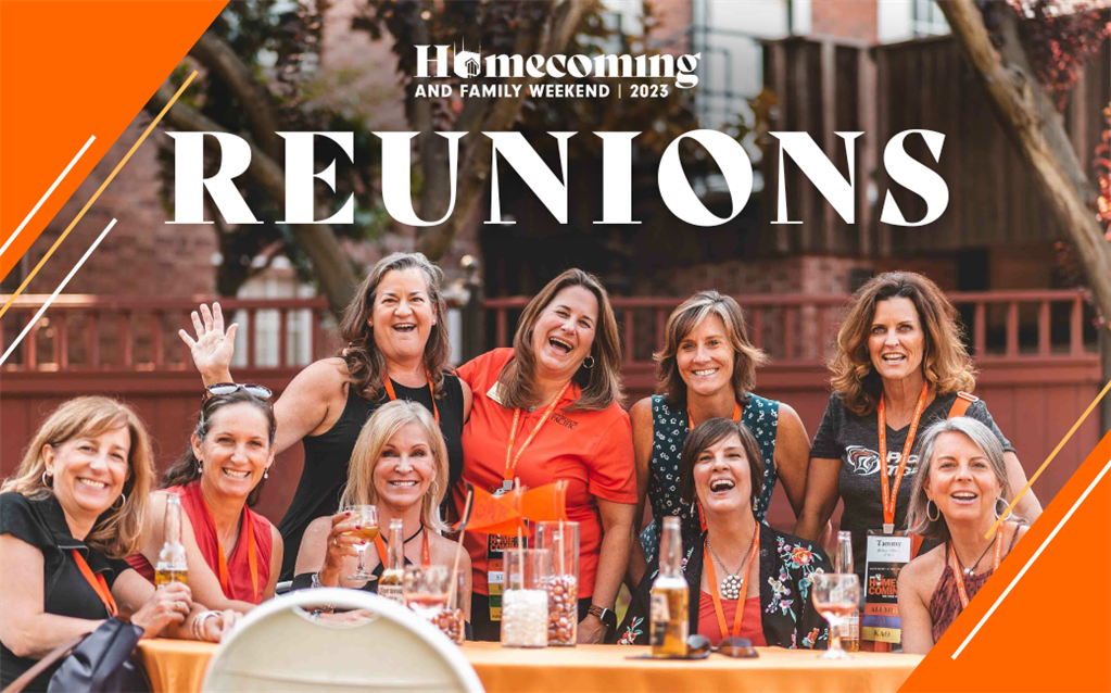 Plan your Homecoming and Reunion Weekend | University of the Pacific