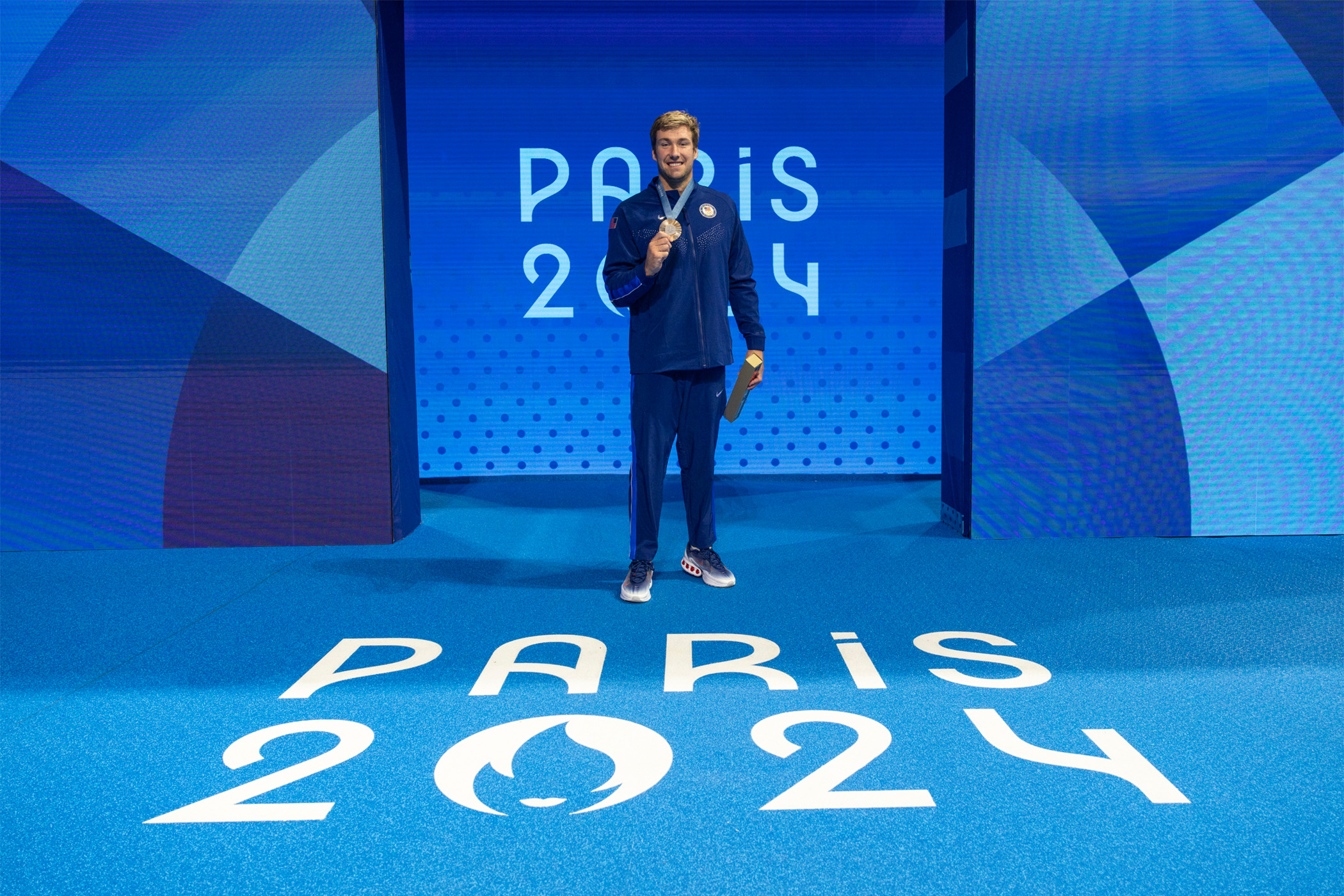 Water polo alumnus Alex Obert wins bronze with Team USA