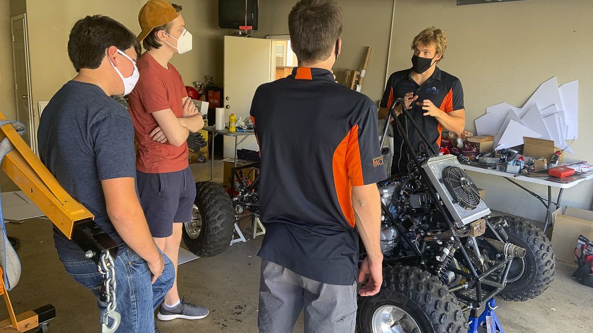 Mechanical engineering club works together to build Formula SAE car ...