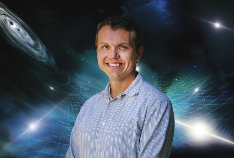 Professor catching a groundbreaking wave of astronomy | University of ...